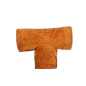 Toysructin Hamster Tunnel Tube, Washable 3 Way Hamster Tunnels and Tubes Toys, Collapsible Small Animals Tunnel House Cage Accessories, Warm Plush Mini Animal Pets Fleece Tunnel Hideout Toy