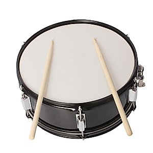 Trlec gt4-ly 14 x 5.5 inches Professional Marching Snare Drum & Drum Stick & Strap & Wrench Kit Black