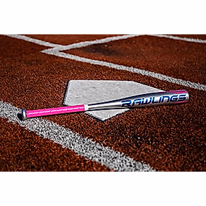 Rawlings | STORM T-Ball Bat | USA Softball & Baseball | -12 Drop | 24" | Silver/Pink