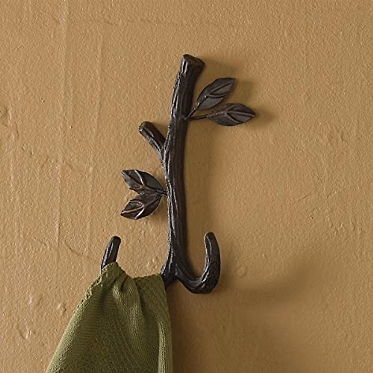Nature Walk Double Wall Mounted Towel Hook