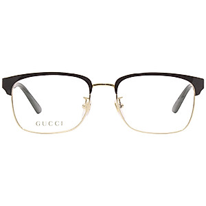 Gucci GG 0934OA 001 Green Metal Rectangle Eyeglasses 54mm