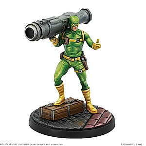Marvel: Crisis Protocol Deadpool & Hydra Agent Bob Character Pack - Embrace Deadpool's Witty Mayhem! Tabletop Superhero Game, Ages 14+, 2 Players, 90 Minute Playtime, Made by Atomic Mass Games