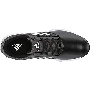 adidas Womens TECH Response Golf Shoe, Black/Silver Metallic/Grey Five, 5.5 M US