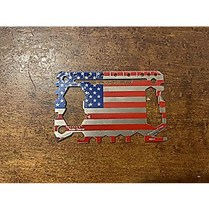 Multi-Purpose Survival Smart Tool - 46 in 1 Credit Card Size Pocket Tool Wallet