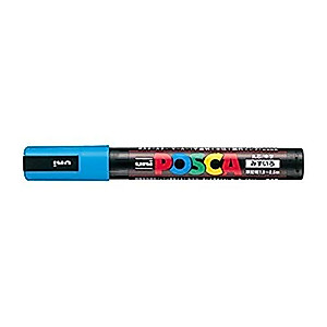 uni Posca Medium Marker, Sky Blue (PC5M.8)