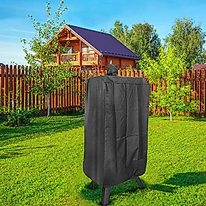 Stanbroil 600D Heavy Duty Waterproof Smoker Cover for Smoke Hollow 44-Inch Smoker/Grill Smoke Hollow Models: PS4400, PS4415, 44241G2, 44241GW
