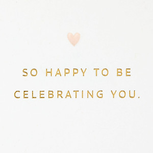 Hallmark Signature Bridal Shower Card (Showered with Love) (5RZH1244)