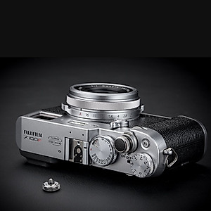 JJC Camera Soft Release Button, Shutter Button for Fuji Fujifilm X-T5 X-T4 X-T3 X-T2 X-T30 X-T30 II X-T20 X-PRO3 X100VI X100V X-E4 X-E3 Sony RX1R II RX10 IV III Leica Q3 M10 M9 Nikon Df F3-2 Pack