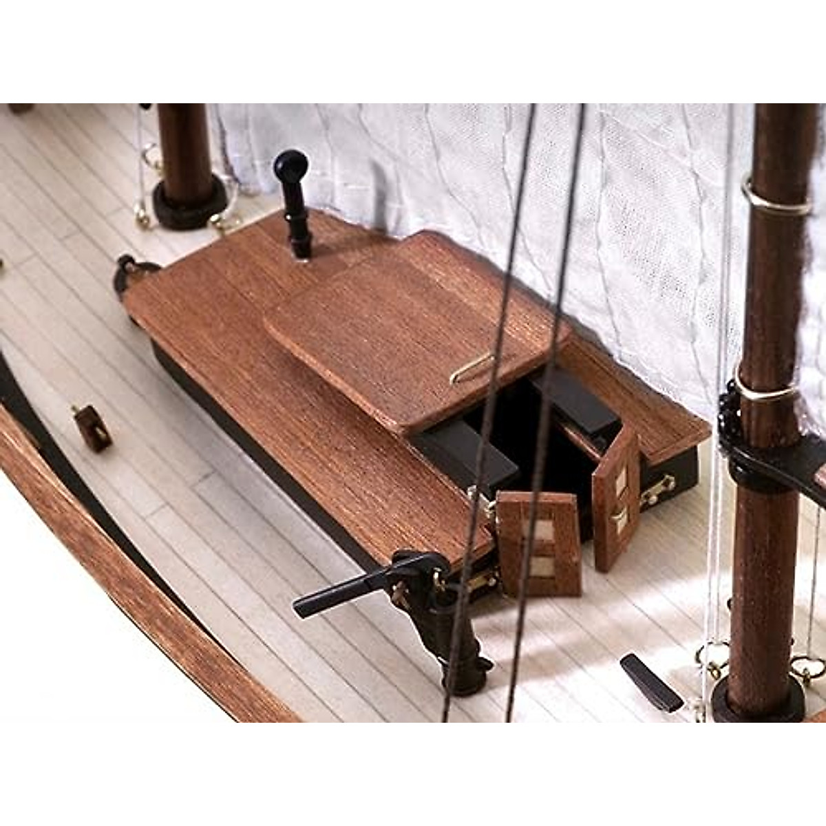 Artesanía Latina – Wooden Ship Model Kit – US Pilot Boat, Swift– Model 22110-N, 1:50 Scale – Models to Assemble – Initiation Level