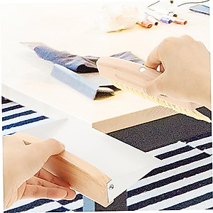 WHAMVOX 1 Set Small Broom Dustpan Espresso Grinder Brush Household Brooms Tabletop Dust Pan Mini Desktop Broom Mini Cleaning Broom Detailing Cleaning Tool Outdoor Broom Car Air Iron White