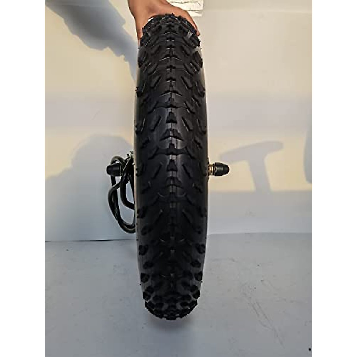NBPOWER 20inch *4.0 3000W Electric Fat Bike Conversion kit with tire, Sabvoton Programmable Controller, TFT UKC1 Color Display, 7- Speed Freewheel, and Twist Throttle (with Color TFT Display)