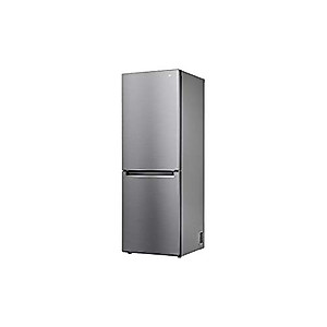 LG LRBNC1104S 24" Bottom Freezer Refrigerator with 10.8 Cu. Ft. Capacity, Door Cooling+, Smart Inverter Compressor, Tempered Glass Shelves, Digital Controls, PrintProof™ Finish, ENERGY STAR® Qualified