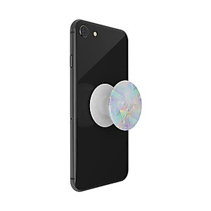 PopSockets Phone Grip with Expanding Kickstand, Marble PopGrip - Opal