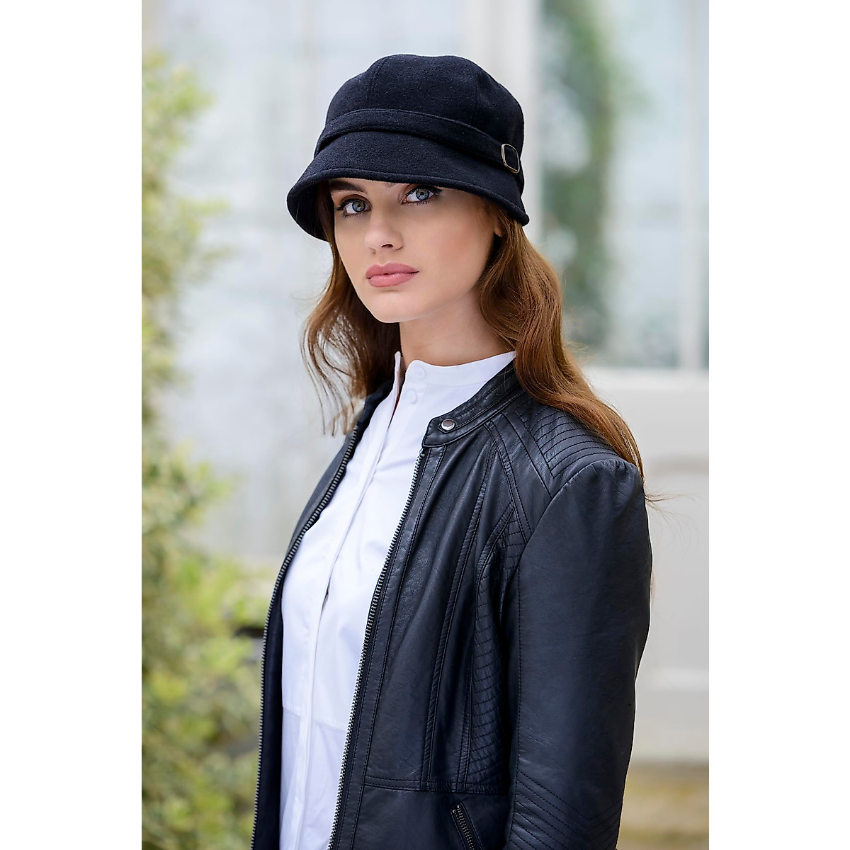 Mucros Weavers Ladies Flapper Hat Black Wool