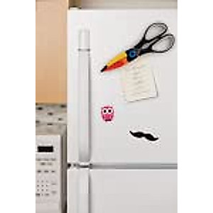 Kikkerland Multi-Purpose Ergonomic Toucan Kitchen Shears Scissors, Black/Orange, Cutting Herbs, Meat Trimming, Kitchen Tool