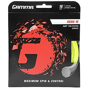 GAMMA unisex adult 16 Gauge AMP OCHO, Neon Yellow, Gauge US