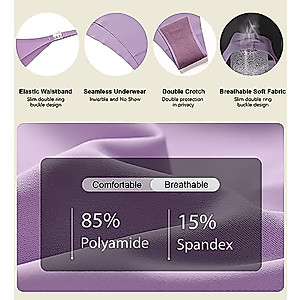 chahoo G-string Thongs for Women Sexy 5 Pack Seamless Women Underwear Breathable Low Rise T-back Tangas Ladies No Show Panties Hipster S-XL