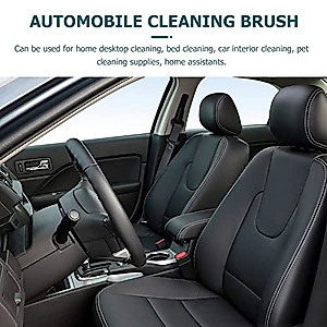 FOYTOKI 2 Sets Small Broom Dustpan Mini Brush Pet Cleaning Supplies Mini Broom Hangable Whisk Broom Table Broom Countertop Broom Sofa Broom Pet Hair Broom Computer Cleaning Brush Plastic