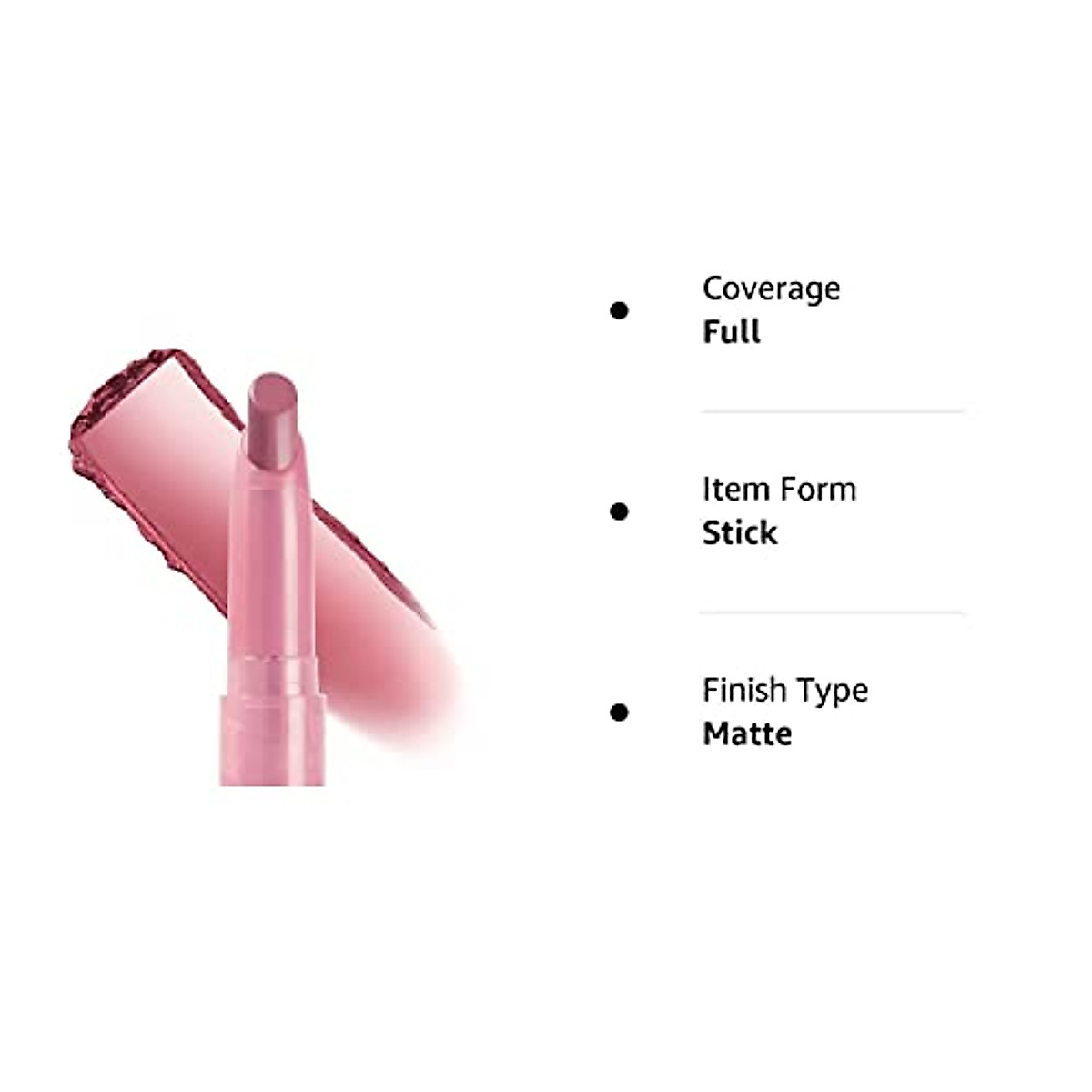 Colourpop Lippie Stix Matte Lipstick Full Size Pigmented Moisturizing Lasting Long-Wear (WESTIE - soft cool pink)
