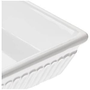 Mud Pie FUDGE SET, baker 2 1/2" x 10" x 10" | towel 26" x 16 1/2" | spatula 6"