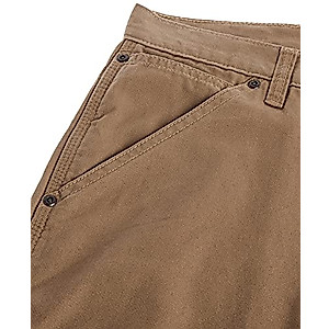 Wrangler Authentics Men's Fleece Lined Carpenter Pant,Autumn Khaki,36W X 34L