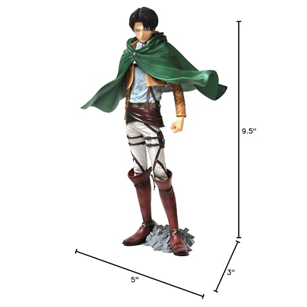 Banpresto Attack on Titan Master Stars Piece 49088 9.5" Levi Ackerman Action Figure