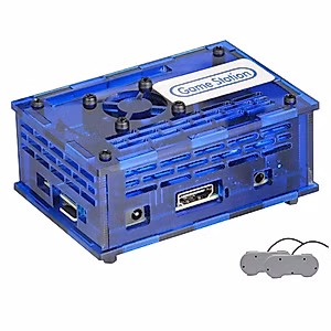 TAPDRA Arcade Video Game Station with 17082 Games, Support Add Games, 128GB Fast Card Retro Orange Pi PC Gaming Kit, Plug and Play, HDMI USB Port (2 Gamepad Included)