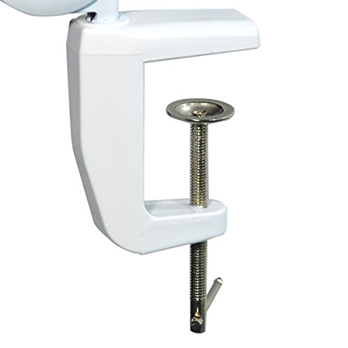 (Glass Lens) Professional LED Magnifying Lamp with Clamp, 7x6 inch Glass Lens, 1200 Lumens 5600K-6000K Daylight Bright 60 SMD LED, Work Light Mounting Bracket Clamp (5 Diopter) BoliOptics MG16302211