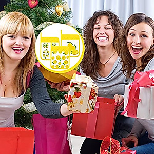 6 Pcs Pot Holders for Kitchen Heat Resistant Yellow Lemon Design Pot Holders with Hand Pockets and Hanging Loops Cotton Hot Pads Dual Function for Kitchen, Cooking, Baking, Grilling, Gifting