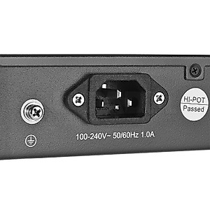 TP-Link 48-Port Unmanaged Gigabit Ethernet Switch, Steel Case, 19-inch Rack-Mount(TL-SG1048)