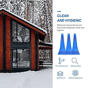 DECHOUS Car Scrapper Car Scraper 3pcs Snow Plow Shovel Garden Shovel Small Shovel Ice Scrapers Refrigerator Car Snow Shovel Ice Shovel Snow Remover Cleaning Tools Ice Scoop Car Scraper