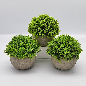 VeKker Stylishly Elevate Your Space with Artificial Potted Plants - Perfect for Home & Office Decor, Bathrooms, and Small Spaces