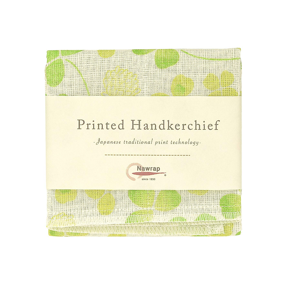 Nawrap Printed Handkerchief Set of 3, Animal, Poppy & Clover