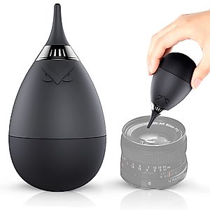 VSGO V-B01E Camera Cleaning Blower with Filter, Tumbler Design Lens Cleaning Blower Compressed Air Compatible for Nikon Sony Canon Cameras Lens Cleaning