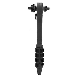 Universal Ratchet Chuck Key, 2 in 1 Drill Chuck Ratchet Wrench Double Head Drill Chuck Wrench Dual Use Chuck Drill Chuck Key Wrench Tool for Tightening Loosening