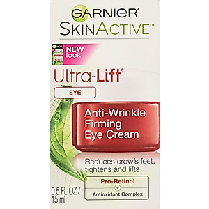 Garnier SkinActive Ultra-Lift Anti-Wrinkle Firming Eye Cream, 0.5 fl. oz.