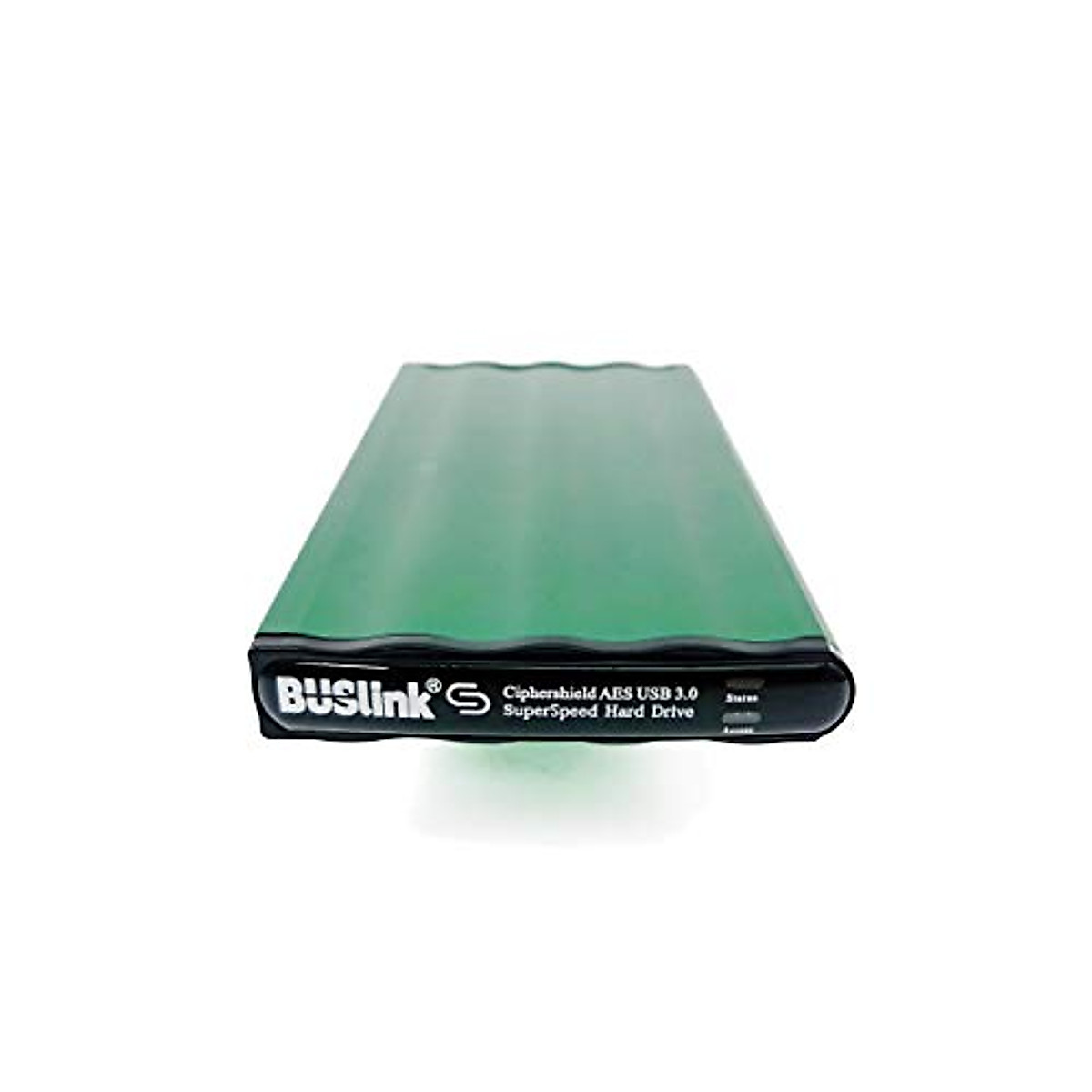 BUSlink CipherShield FIPS 140-2 HIPAA 256-bit AES USB 3.0 Disk-On-The-Go Hardware Encrypted External Slim Portable Hard Drive (2TB)