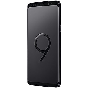 Samsung Galaxy S9 (SM-G960F/DS) 4GB / 64GB 5.8-inches LTE Dual SIM (GSM Only, No CDMA) Factory Unlocked - International Stock No Warranty (Midnight Black, Phone Only)