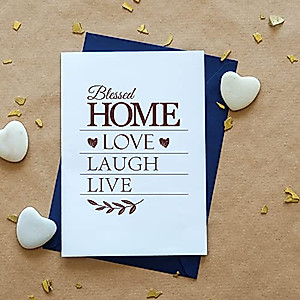 BOOLOOEN Silk Screen Stencils,Reusable Self-Adhesive Chalk Stencils, Family Sentiments,for Home Decor/Printing on Wood/Fabric/Wall/Cup/Plate/Glass/Paper,8.5 x 11“8pcs (Family Theme)