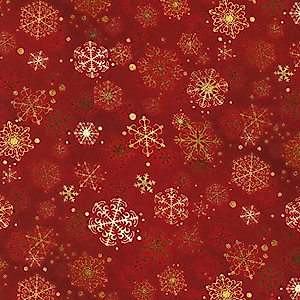 Quilt Kit - Festive Panels - 54" X 54" Festive Beauty Wreath Block Quilt - Top & Binding