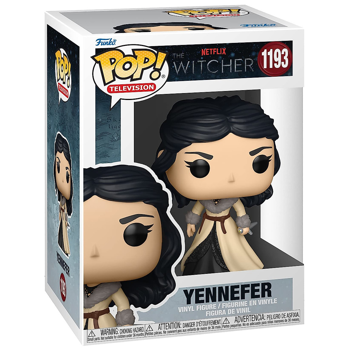 POP The Witcher - Yennefer Funko Vinyl Figure (Bundled with Compatible Box Protector Case)
