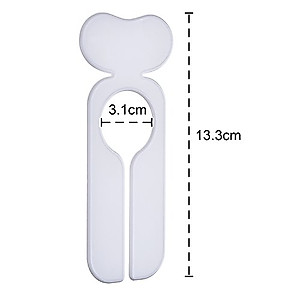 WILLBOND 20 Pack Hanger dividers Blank Clothing Rack Size Dividers Rectangular Heart-Shaped Baby Closet Dividers with 1 Piece Marker Pen for Home Closet Cloth Store