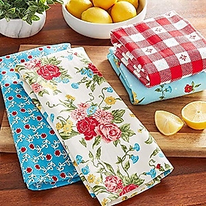 The Pioneer Woman Sweet Rose Kitchen Towel Set of 4