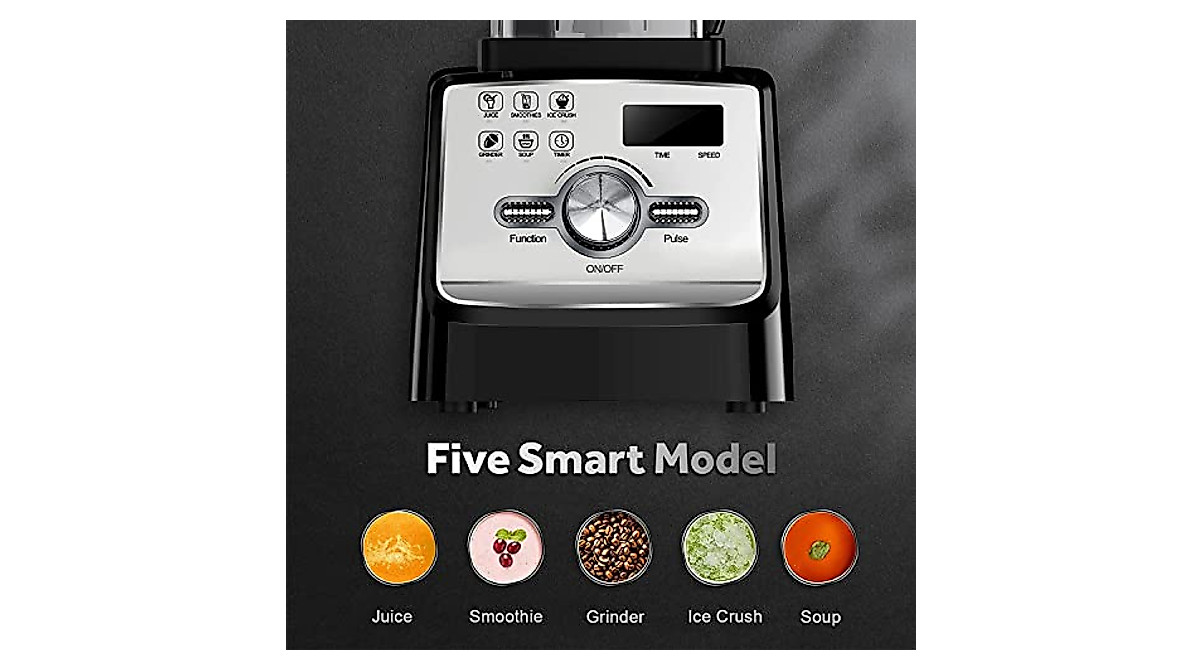 Powerful 1400W Countertop Blender with 2L Capacity | Smart & Versatile