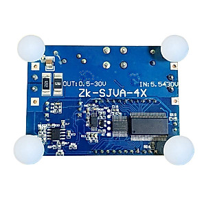 CenryKay Adjustable USB Power Supply Module, 15W DC-DC 0.5-30V Step Up/Down Module CVCC Buck Boost Voltage Converter Support Fast-Charge Trigger (Boost Converter)