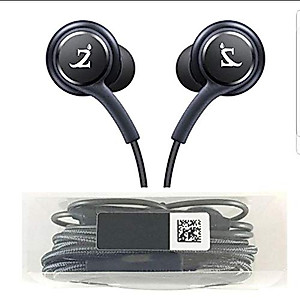 ZAMZAM PRO Stereo Headphones Compatible with Your OnePlus 7pro with Hands-Free Built-in Microphone Buttons + Crisp Digital Titanium Clear Audio! (USB-C/PD)