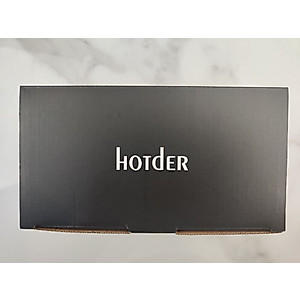 hotder Double Wall Insulated Glasses 8.5 Ounces-Clear Glass Coffee Cups,Clear Coffee Mugs … (2 PACK)