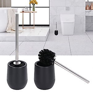 Toilet Brush, 2 PCS Toilet Bowl Brush and Holder, Bathroom Accessories Toilet Bowl Cleaners Toilet Cleaner Brush Cleaning Supplies