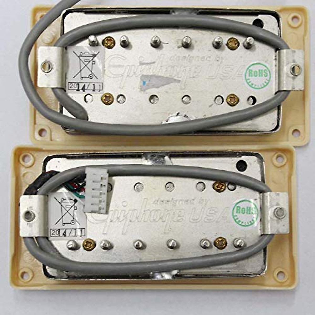 Probucker N and B pickups with pro wiring harness pots/w 3way switches