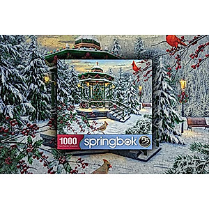 Springbok 1000 Piece Jigsaw Puzzle Holiday Gazebo - Made in USA
